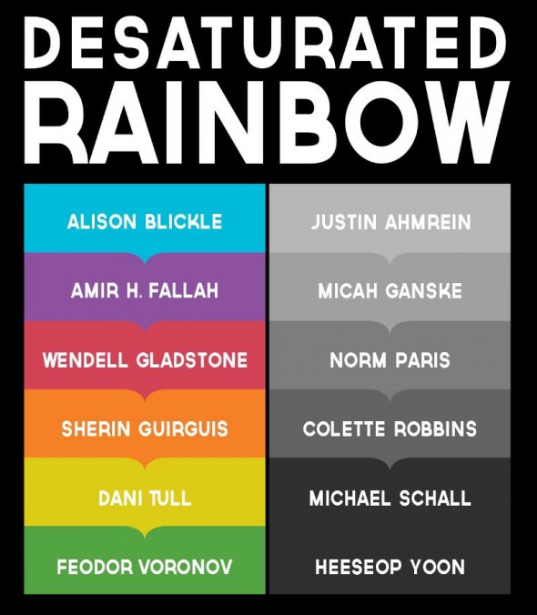 DESATURATED RAINBOW @ KOPEIKIN GALLERY - LOS ANGELES - JULY 20 ...