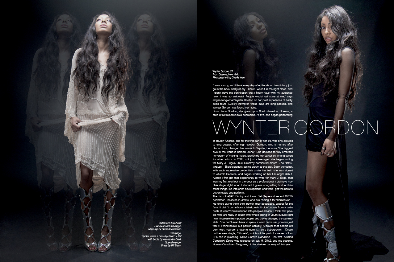 WYNTER GORDON'S INTERVIEW WITH THE UNTITLED MAGAZINE | THE UNTITLED ...