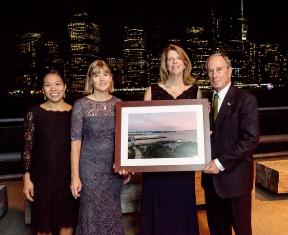 BROOKLYN BRIDGE PARK CONSERVANCY HONORS MICHAEL BLOOMBERG AT BLACK TIE ...