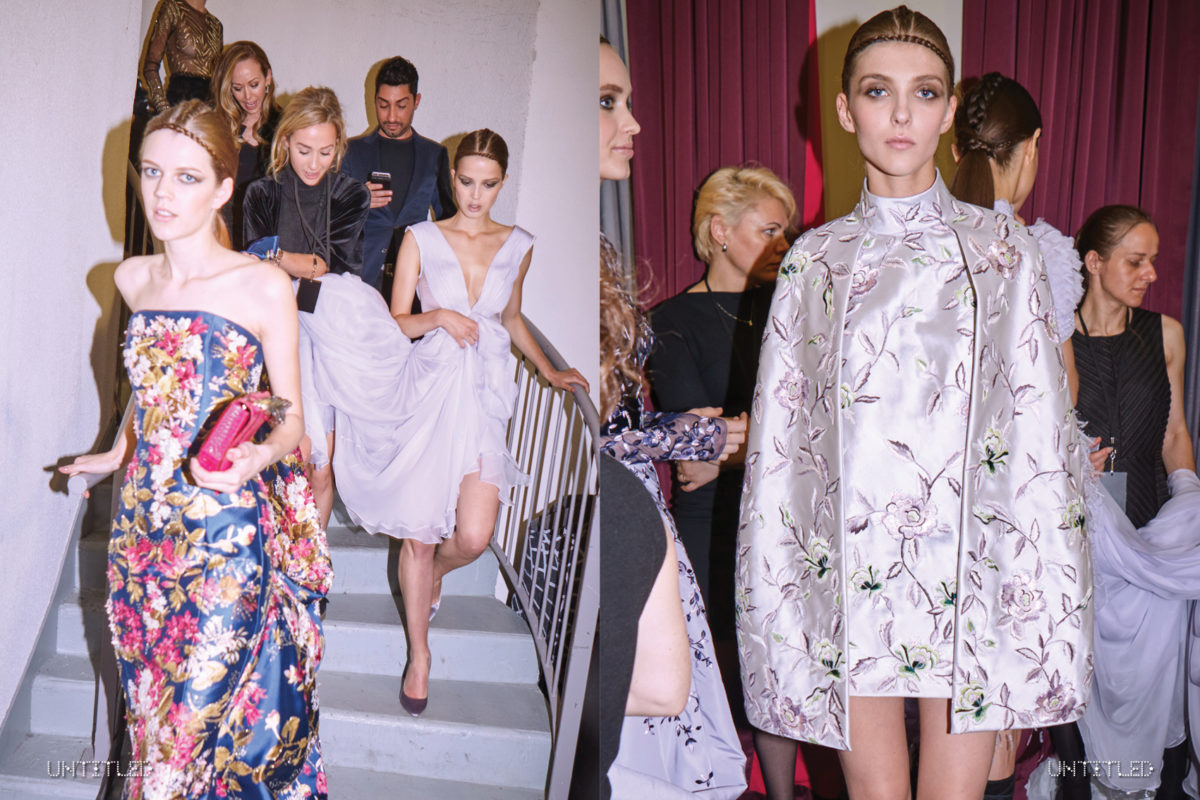 BACKSTAGE AT RALPH & RUSSO HAUTE COUTURE - PHOTOGRAPHY BY IRIS BROSCH | THE UNTITLED MAGAZINE