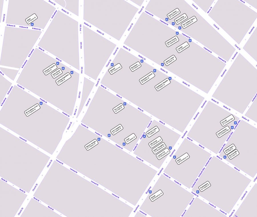 THE BOOMING TRIBECA ART SCENE + VIEW OUR INCLUSIVE GALLERY MAP | THE ...