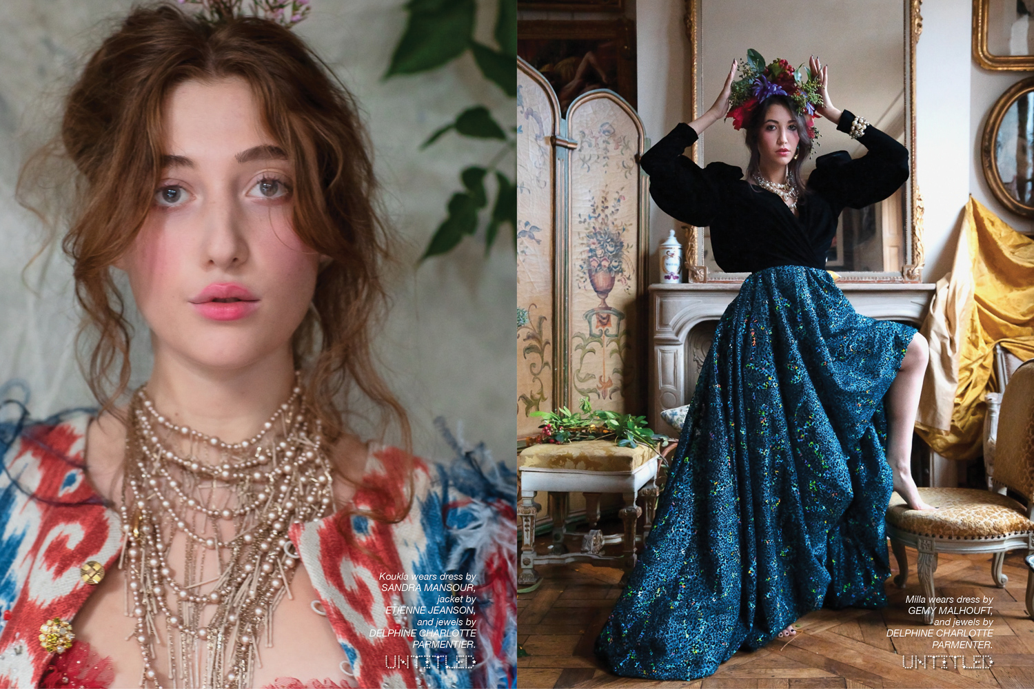 "LES NOUVEAUX PRÉRAPHAÉLITES" PHOTOGRAPHY BY IRIS BROSCH FEATURING ...