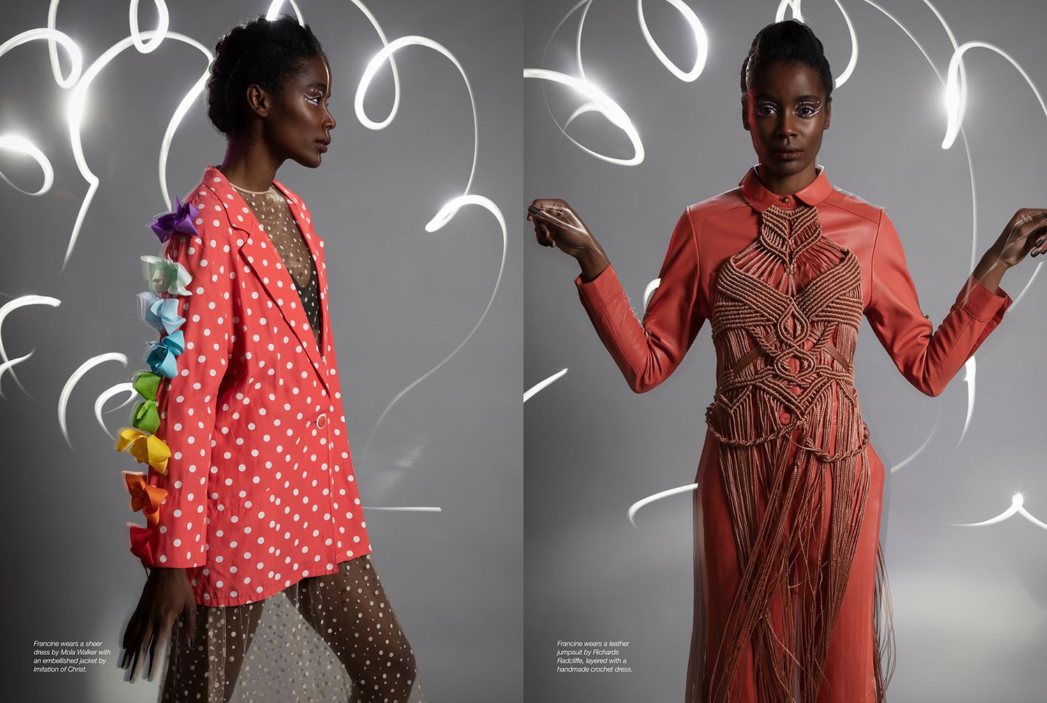 “BRIGHT STAR” FEATURING MODEL FRANCINE JACQUE WITH PHOTOGRAPHY BY ...