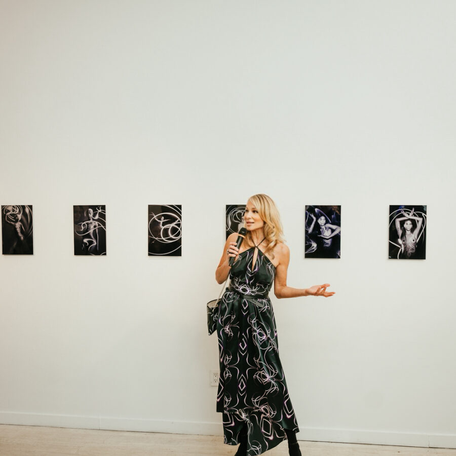 HIGHLIGHTS FROM INDIRA CESARINE'S "LUMIÈRE" RECEPTION + ARTIST TALK AT ...