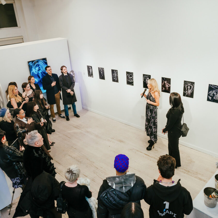 HIGHLIGHTS FROM INDIRA CESARINE'S "LUMIÈRE" RECEPTION + ARTIST TALK AT ...