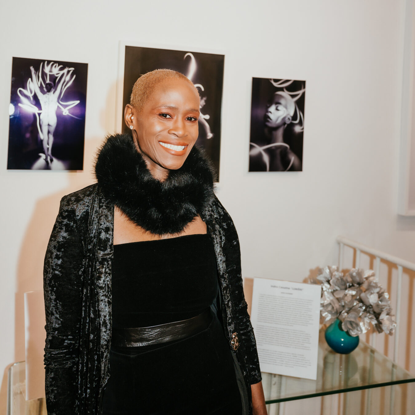 HIGHLIGHTS FROM INDIRA CESARINE'S "LUMIÈRE" RECEPTION + ARTIST TALK AT ...