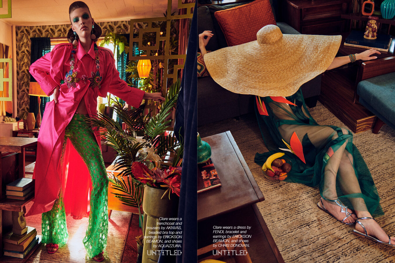 "THE EYE MUST TRAVEL" EDITORIAL EXCLUSIVE FEATURING MODEL CLARE ...