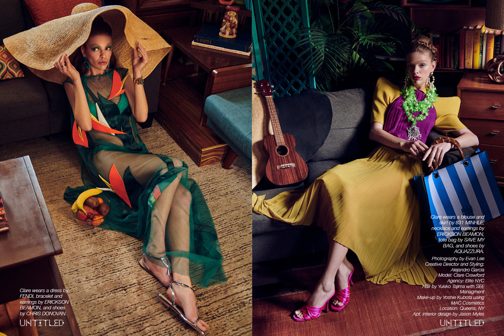"THE EYE MUST TRAVEL" EDITORIAL EXCLUSIVE FEATURING MODEL CLARE ...